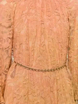 Zimmermann Lace-overlay Ruffled Midi Dress