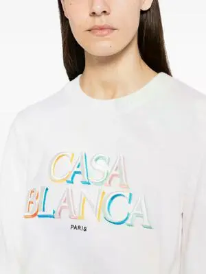 Casablanca Logo-embroidered Sweater