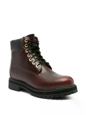 Timberland Lace-up Leather Ankle Boots