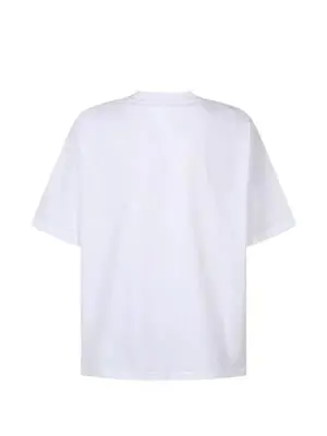 Casablanca Casa Racing Logo-patch T-shirt - White