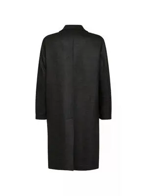 Harris Wharf London Herringbone Single-breasted Coat