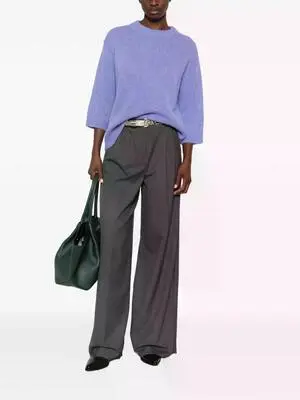 I BLUES Pleated Palazzo Pants