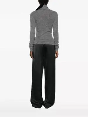 ELEH Sequin-embellished Ribbed-knit Sweater