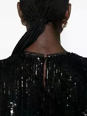 Simkhai Sequin-embellished Sleeveless Top - Black