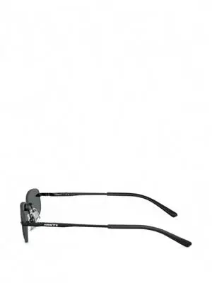 ARNETTE An3096 Rimless Oval-frame Sunglasses - Black