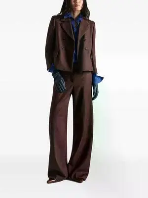 Dorothee Schumacher Double-breasted Tweed Blazer