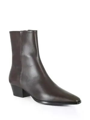 AeydĒ Pointed-toe Ankle Boots - Brown