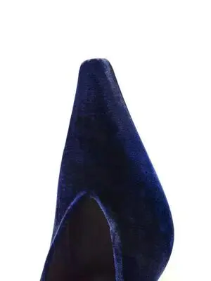 Loulou De Saison Josie Velvet Pumps