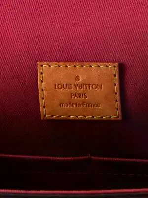 LOUIS VUITTON Cluny Top Handle Bag Monogram Canvas Bb Satchel