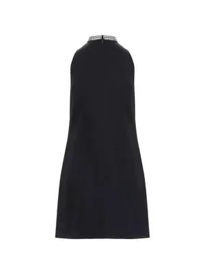 Valentino Garavani Jewel-embellished Ruffled Dress