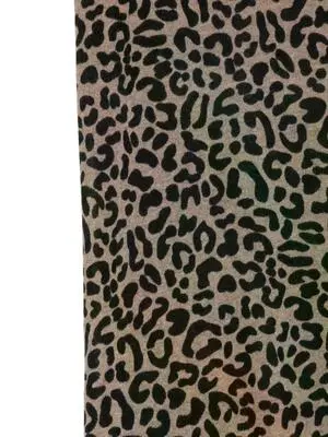 Faliero Sarti Ayame Leopard-print Wool Scarf