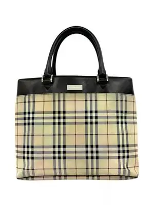 Burberry 2000-2010 House Check Handbag - Neutrals