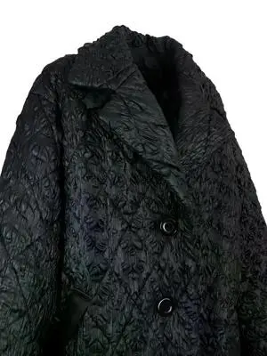 Issey Miyake Diamond-quilted Padded Coat