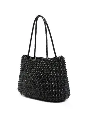 Dragon Diffusion Leather Tote Bag - Black