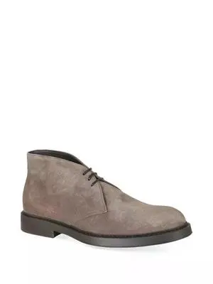 DOUCAL'S Lace-up Calf Suede Desert Boots