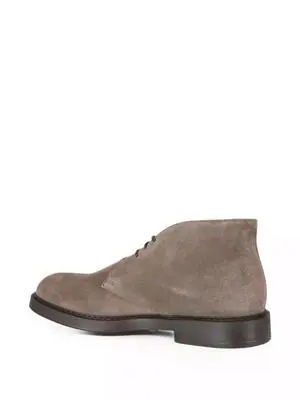 DOUCAL'S Lace-up Calf Suede Desert Boots