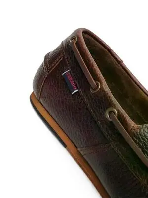 SEBAGO Owen Tumbled Leather Boat Shoes