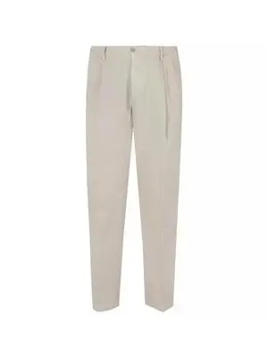 BRIGLIA 1949 Courmayeur Pleated Trousers - Neutrals