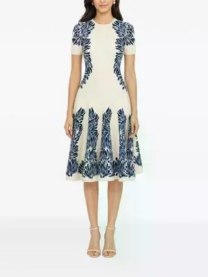 Ulla Johnson Sofie Jacquard-knit Midi Dress
