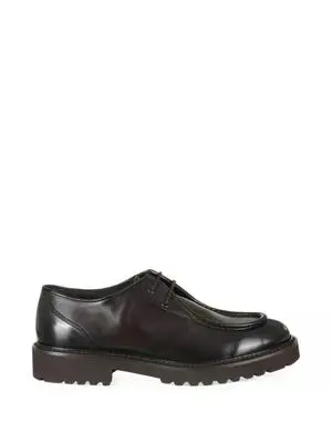 DOUCAL'S Chunky-sole Calf Leather Derby Shoes - Brown