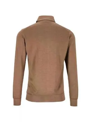 Fedeli Fine-knit Polo Sweater