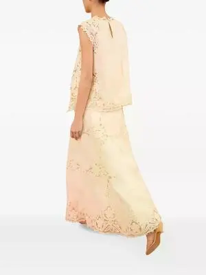 Ulla Johnson Amelie Guipure Lace-trim Top