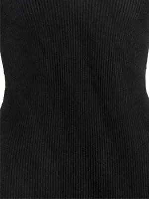 Valentino Garavani Long-sleeve Ribbed Cut-out T-shirt