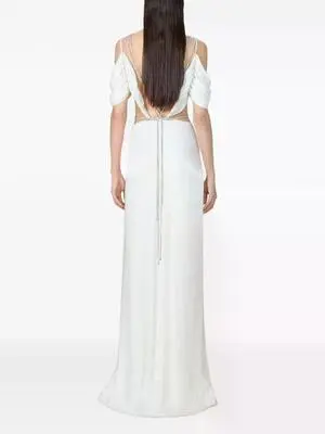 Costarellos Calina Cut-out Gown