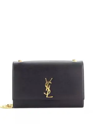 Saint Laurent Classic Monogram Grainy Leather Large Crossbody Bag