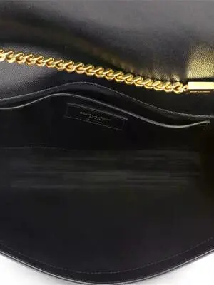 Saint Laurent Classic Monogram Grainy Leather Large Crossbody Bag