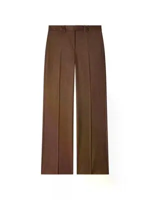 Paul Smith Wool-cashmere Flannel Bootcut Trousers