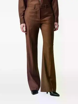 Paul Smith Wool-cashmere Flannel Bootcut Trousers
