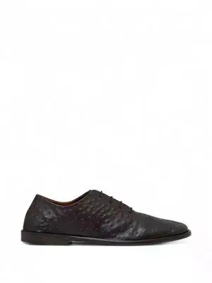 Marsèll Stesa Ostrich-effect Leather Derby Shoes