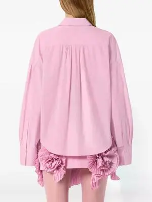 Blumarine Rose-embellished Shirt