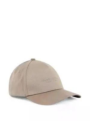 Armani Exchange Logo-embroidered Baseball Cap - Neutrals