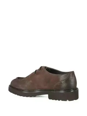 DOUCAL'S Suede Lug-sole Derby Shoes