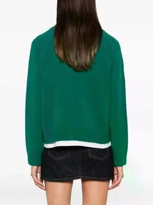 Liu Jo Button-detail Roll-neck Sweater