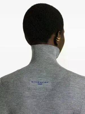 Givenchy Turtleneck Sweater In Wool And Silk