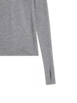 Givenchy Turtleneck Sweater In Wool And Silk