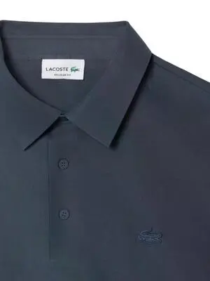 Lacoste Logo-patch Long-sleeve Polo Shirt