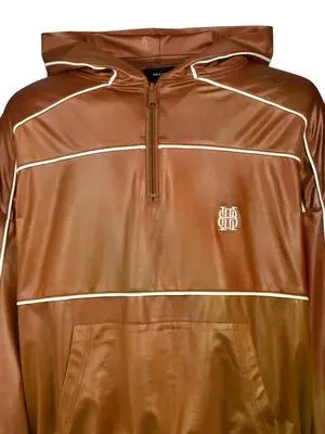 BREATH Piping Half-zip Hoodie