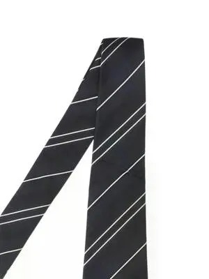 Junya Watanabe Diagonal-stripe Silk Tie