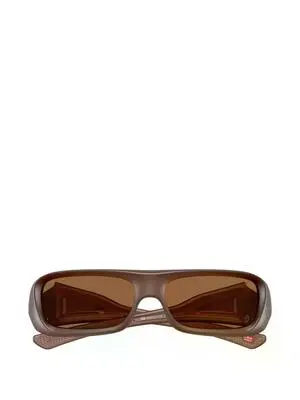 Oakley Damian Lillard Signature Series Permian Rectangle-frame Sunglasses - Brown