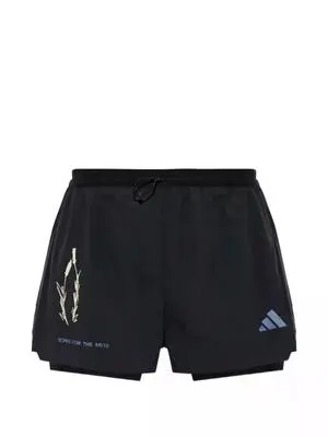 Adidas Xsong For The Mute Layered Shorts - Black