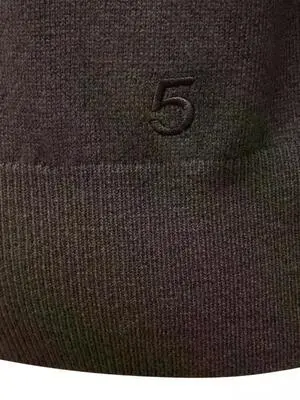 DEPARTMENT 5 Logo-embroidered Crew-neck Sweater