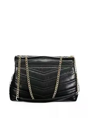 MARIO VALENTINO Quilted Leather Shoulder Bag