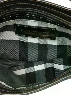 Burberry 2000-2017 Metallic Leather Sling Knot Shoulder Bag