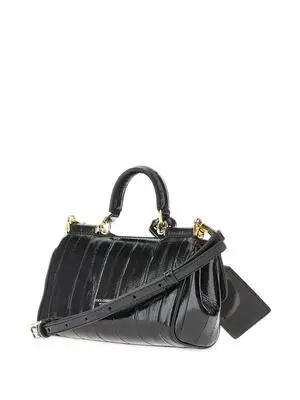 Dolce & Gabbana Sicily Panelled Leather Tote Bag