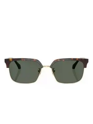 Versace Square-frame Sunglasses - Brown