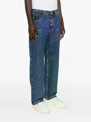 ICECREAM Running Dog Jeans - Blue